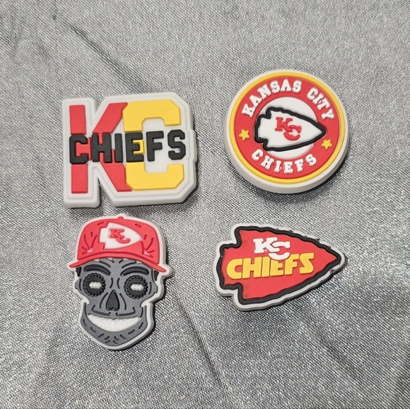 CROCS | Accessories | Crocs Jibitz Kansas City Chiefs Pack | Poshmark